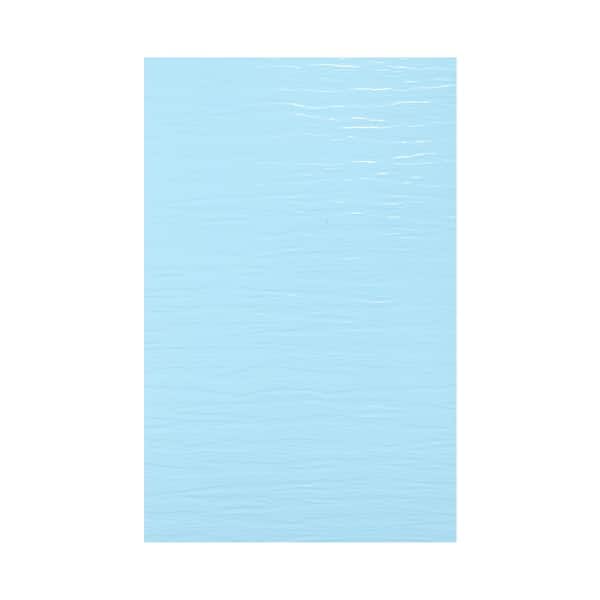 PVC Ripple Water Sheet Miniature Roof Tiles for Model Light Blue Flow ...