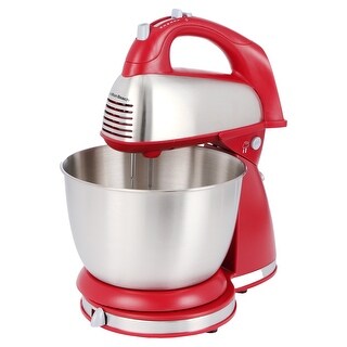 Beach Classic Hand and Stand Mixer Red, 4 Quart, Model 64654 - Bed Bath ...