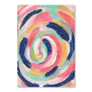Americanflat - Circle Abstract by Lisa Nohren - 16"x20" Poster Art ...