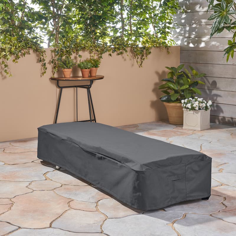 Shield Outdoor Waterproof Fabric Lounge Patio Cover (Set of 2) by ...
