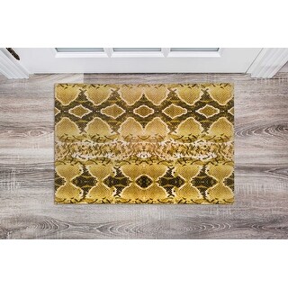 COBRA GOLD Doormat By Kavka Designs - Bed Bath & Beyond - 31567435