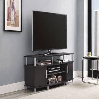 Carson TV Stand for TVs up to 50", Espresso - Bed Bath & Beyond - 37999822