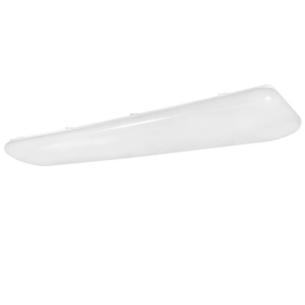 Luxrite 4FT Puff LED Flush Mount Light Fixture, 52W, 5200 Lumens, 110 ...