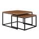 Set of 2 Square Nesting Coffee Table - Bed Bath & Beyond - 37172139