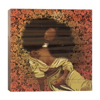 Dominique Print On Wood by Faith with an E - Multi-Color - Bed Bath ...