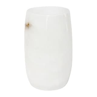 Sm. Alabaster Votive/Vase 8"H -ST - White - Bed Bath & Beyond - 40841058