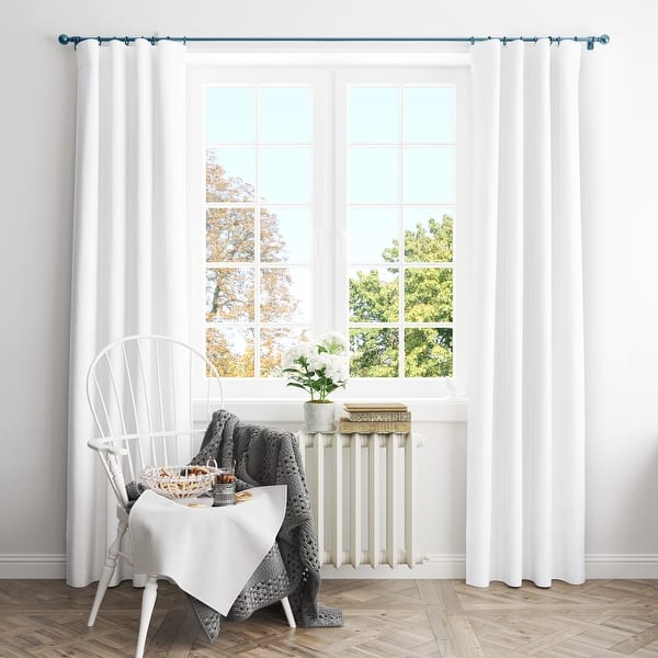 Deconovo Thermal Blackout 72-inch Curtain (2 Panel) - 52 x 72 - Bed ...