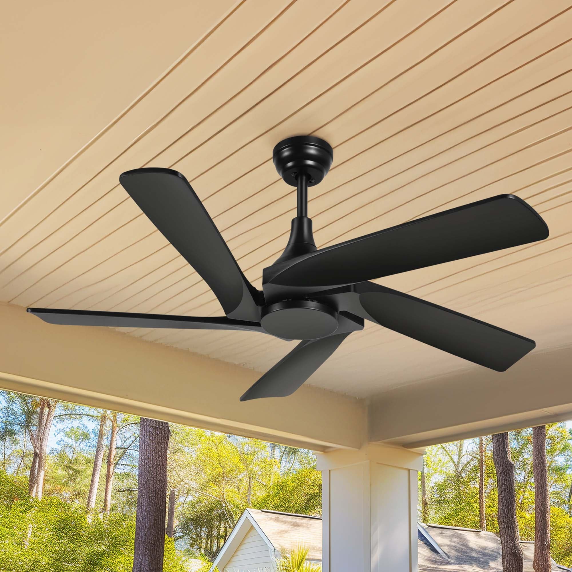 52 In Integrated LED Ceiling Fan Lighting with Remote Control - On Sale ...