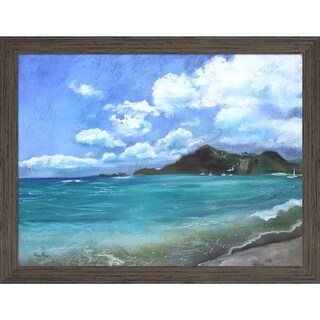 Robin Maria 'Caribbean Splendor' Framed Art - Bed Bath & Beyond - 36113914