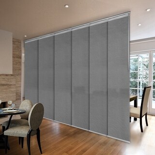 InStyleDesign Iron 3 to 6 Panel Single Rail Panel Track Room Divider ...