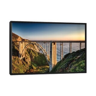 iCanvas "Bridge Over the Bixby Creek, Big Sur Coast, Highway One ...