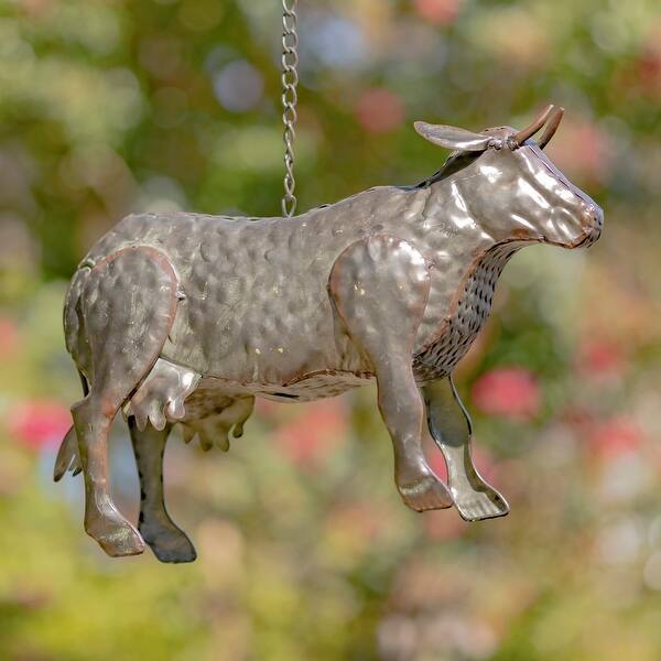 Galvanized Hanging Animal Birdhouse - Cow - Bed Bath & Beyond - 31473449