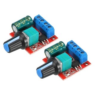 DC 3-35V 5A, Motor Speed Controller LED Dimmer with Fuse Pack of 4 ...