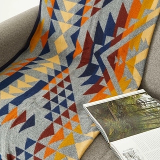 Pendleton Smith Rock Jacquard Wool Throw - Bed Bath & Beyond - 41279008