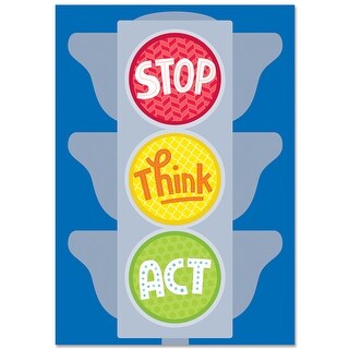 Stop Think Act Inspire U Poster - Bed Bath & Beyond - 22148165