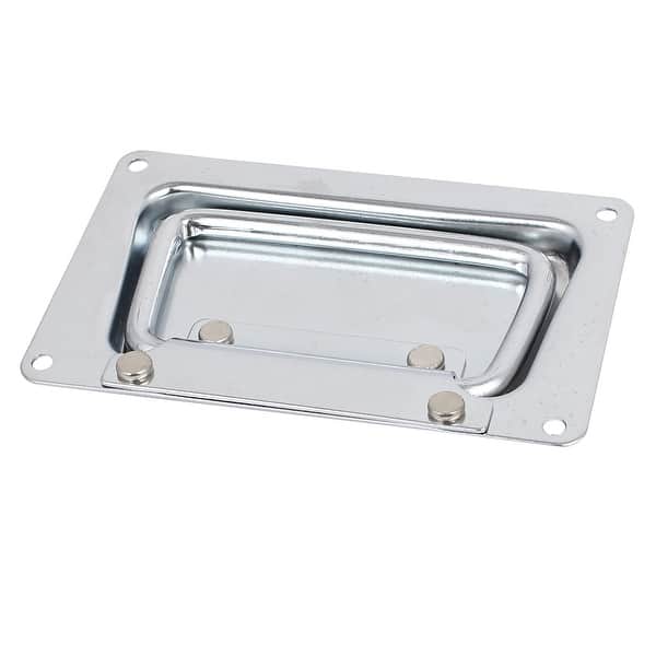 Toolbox Aluminum Box Metal Rectangular Recessed Pull Handle 110mmx70mm ...