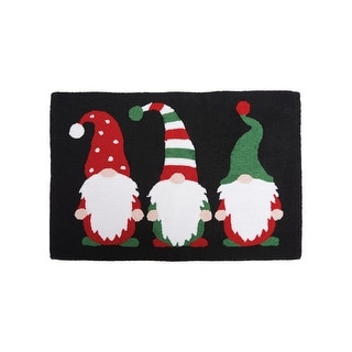 Gnome Trio Hooked Rug - 2' x 3' - Bed Bath & Beyond - 37366003