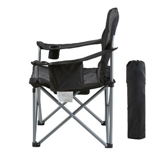 Camping Folding Chair for Adults, Portable Heavy Duty Outdoor Quad ...