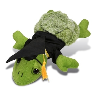 DolliBu Small Sea Turtle Graduation Plush Toy with Gown and Cap - 11 ...