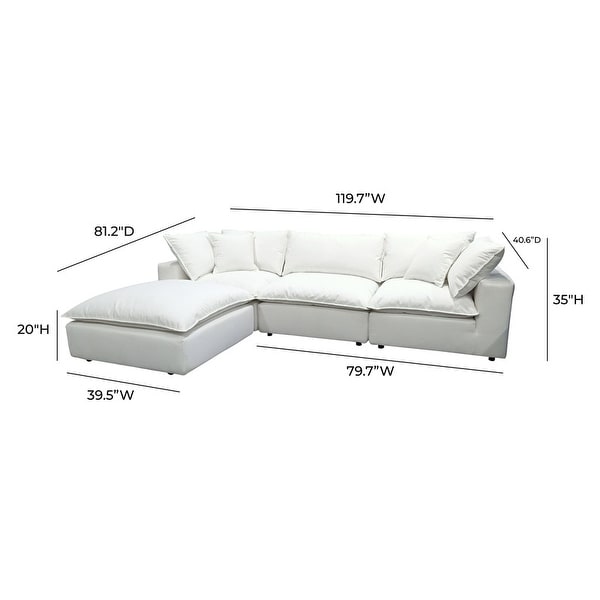 Cali tweed modular sofa store