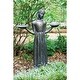 Potina Bird Girl Garden Statue - Child Sculpture - 24"H, No Pedestal ...