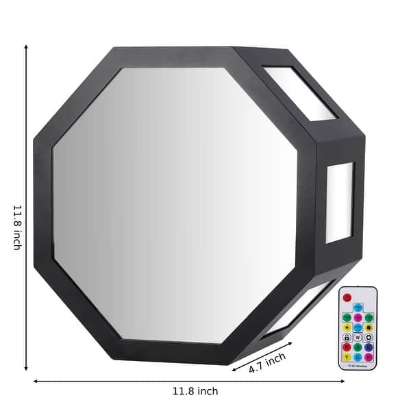 black infinity mirror