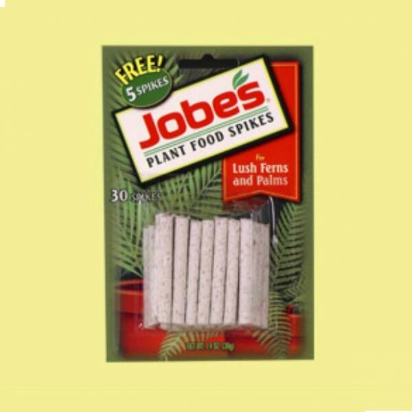 Jobe's 05101 Fern & Palm Plant Spike, 16-2-6, 30-Pack - Bed Bath ...