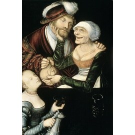 A Procuress by Lucas Cranach Figures Art Print - Bed Bath & Beyond ...