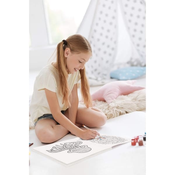 teen girl coloring book