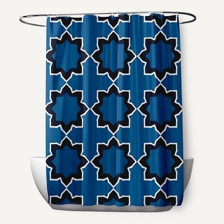 71 x 74-inch Bohemian Geometric Print Shower Curtain - Bed Bath ...