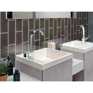 Apollo Tile Pink 5-in. x 5-in. Polished Ceramic Subway Tile (10.76 Sq ...