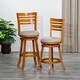 Counter Height Swivel Stool Rolling Stool Adjustment for Kitchen Island ...