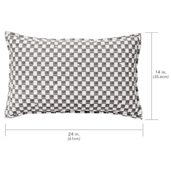 Nate Home by Nate Berkus Printed Cotton Comforter Quilt Set - Bed Bath ...