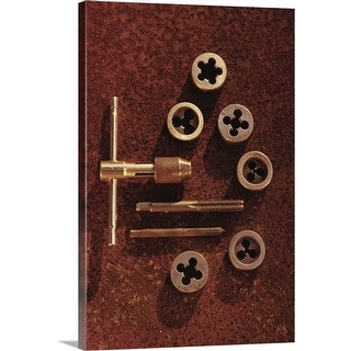 "Thread cutting die set" Canvas Wall Art - Bed Bath & Beyond - 16380796