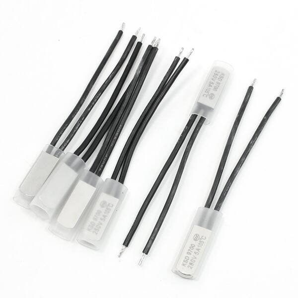 Unique Bargains 6 x Stainless Steel Temperature Switch 105 Degree ...