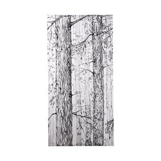 Forest BW I (40 x 80) Canvas Art Print - Bed Bath & Beyond - 39214548