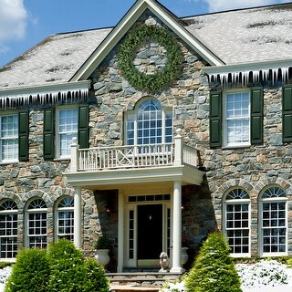 72" LED Deluxe Belgium Wreath - 72 - Bed Bath & Beyond - 41797819