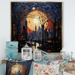 Designart "Harlem Renaissance Harlem At Night III" Harlem Renaissance ...