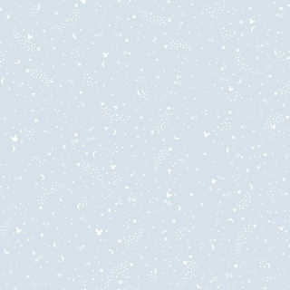 Disney Mickey Mouse Star Blue Wallpaper - Bed Bath & Beyond - 39953467