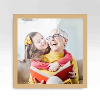 21x21 Brown Picture Frame - Wood Picture Frame Complete with UV - Bed ...