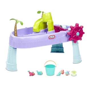 Mermaid Island Wavemaker Water Table with Five Unique Play Stations and ...