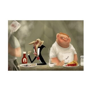 Mary Manning 'The All Night Diner' Canvas Art - Bed Bath & Beyond ...