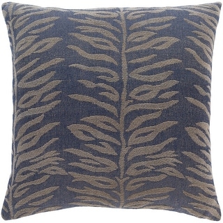 Mauro Jacquard Fern Cotton Throw Pillow - Bed Bath & Beyond - 31488284
