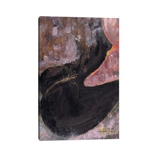 iCanvas "Black Figure" by Maya Manolova Canvas Print - Bed Bath ...
