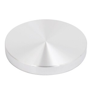 75mm Diameter 10mm Thickness M10 Thread Aluminum Disc for Glass Table ...