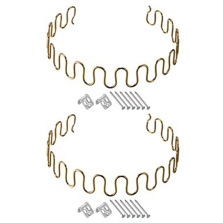 2Pack 27.6" Round Sofa Spring Replacement Kit for Furniture Couch ...