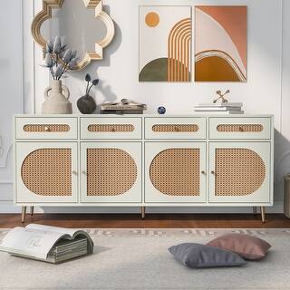 Nordic Style TV Stand Entertainment Center TV Cabinet - Bed Bath ...