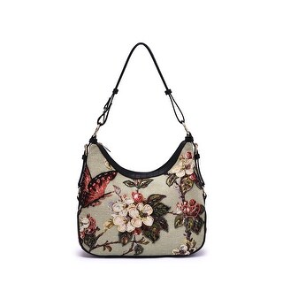 Mellow World Butterfly Hand Beaded Convertible Shoulder Bag - Bed Bath ...