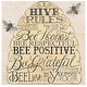 "Hive Rules" Poster Print - Multi - Bed Bath & Beyond - 25501360