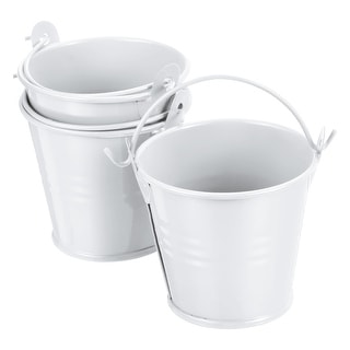 3Pcs 2"x2" Small Metal Bucket Colorful Mini Buckets with Handles - Bed ...
